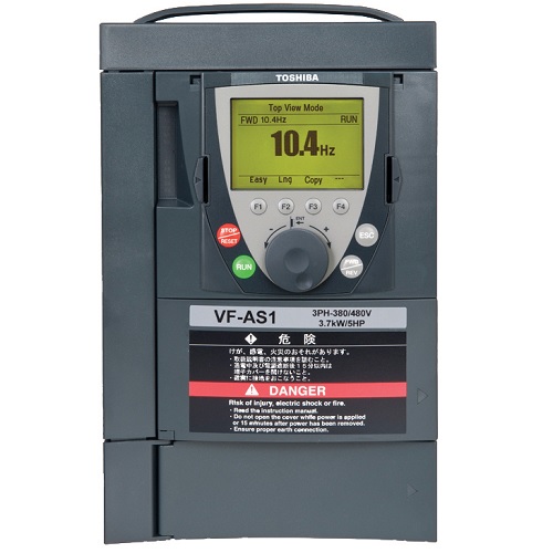 Toshiba VFAS1-4007PL-HN Variable Torque VFD 460 Volt Three Phase 1 HP